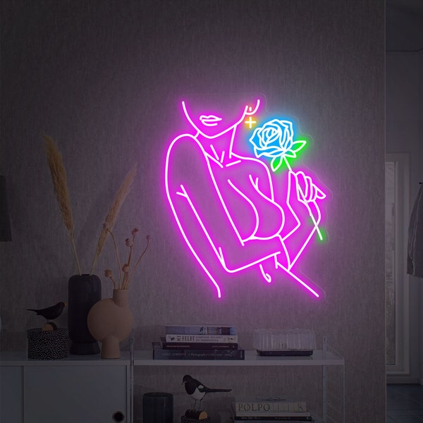 Lady Light up Sign - Etsy