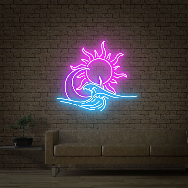 Sunset Neon Sign - Etsy