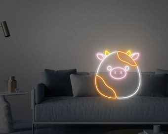 Led Pig Light Sign - Etsy