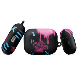 Jinx-inspired Monkey Symbol Airpods® Case Arcane & League of Legends ...