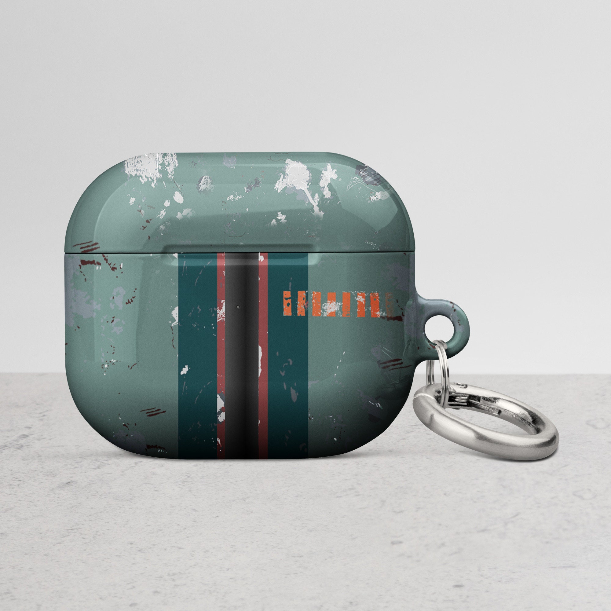 Boba Fett Inspired All-over Print Case Mandalorian AirPod Case Grogu ...