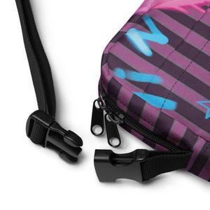 Jinx-inspired Graffiti Crossbody Bag: Arcane League of Legends Small ...