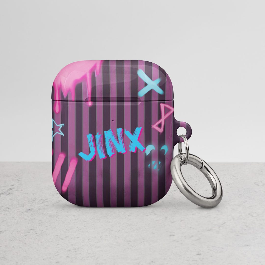 Custom Jinx Inspired Airpods® Case All-over Print Design ...