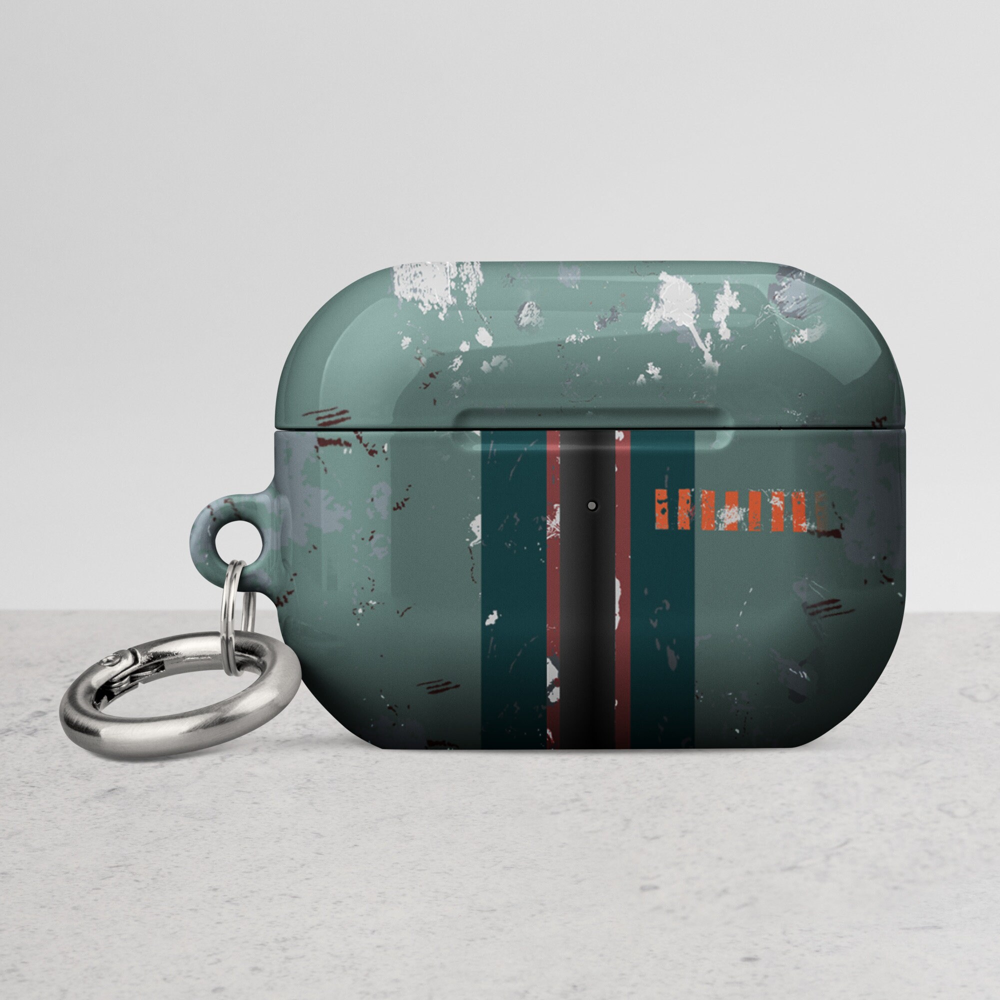 Boba Fett Inspired All-over Print Case Mandalorian AirPod Case Grogu ...