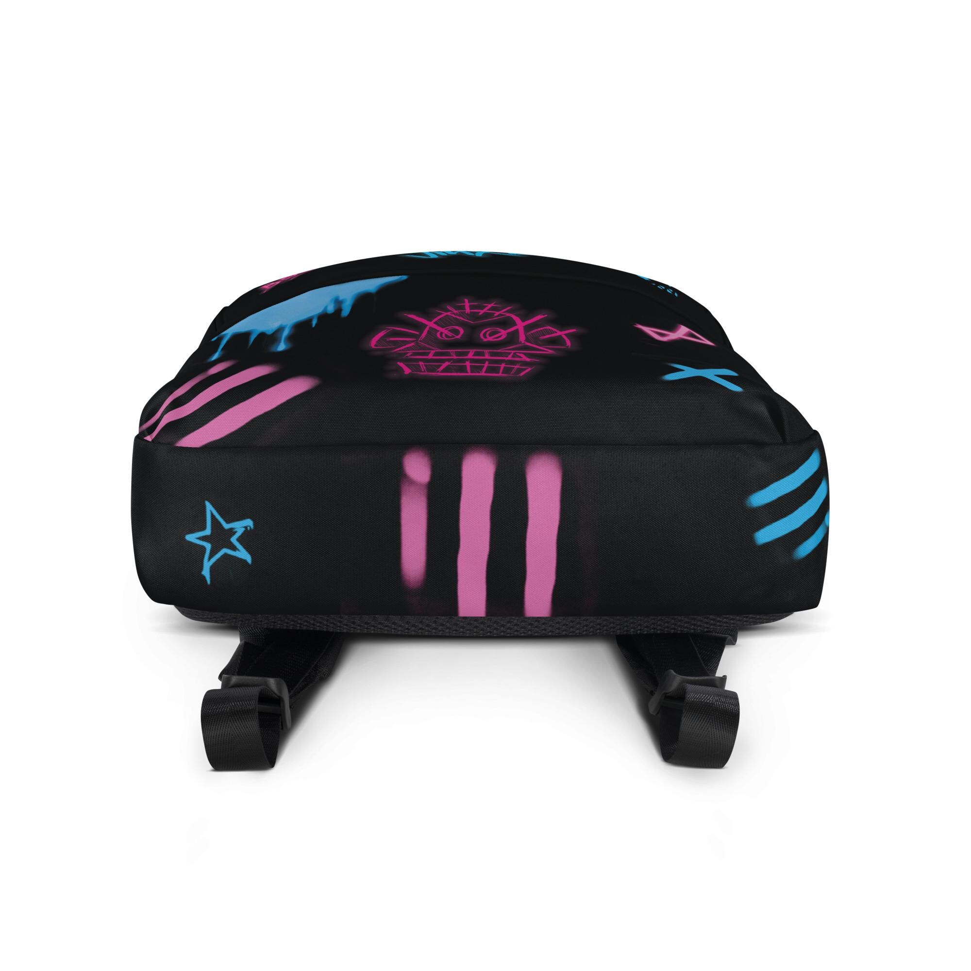 Arcane-inspired Jinx Graffiti Backpack – Durable & Stylish for Fans and ...