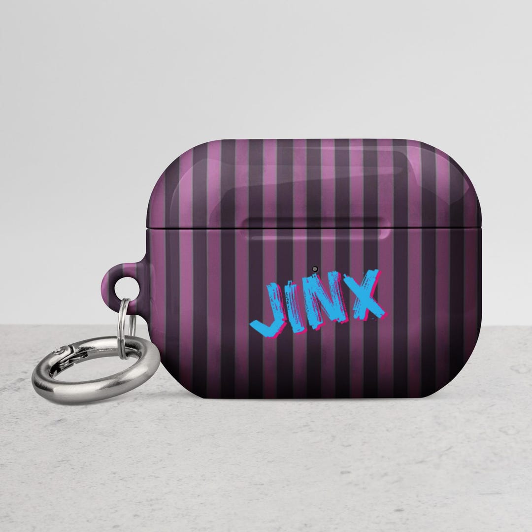 Personalized Jinx-inspired Airpods® Case | Arcane Netflix Series Design ...