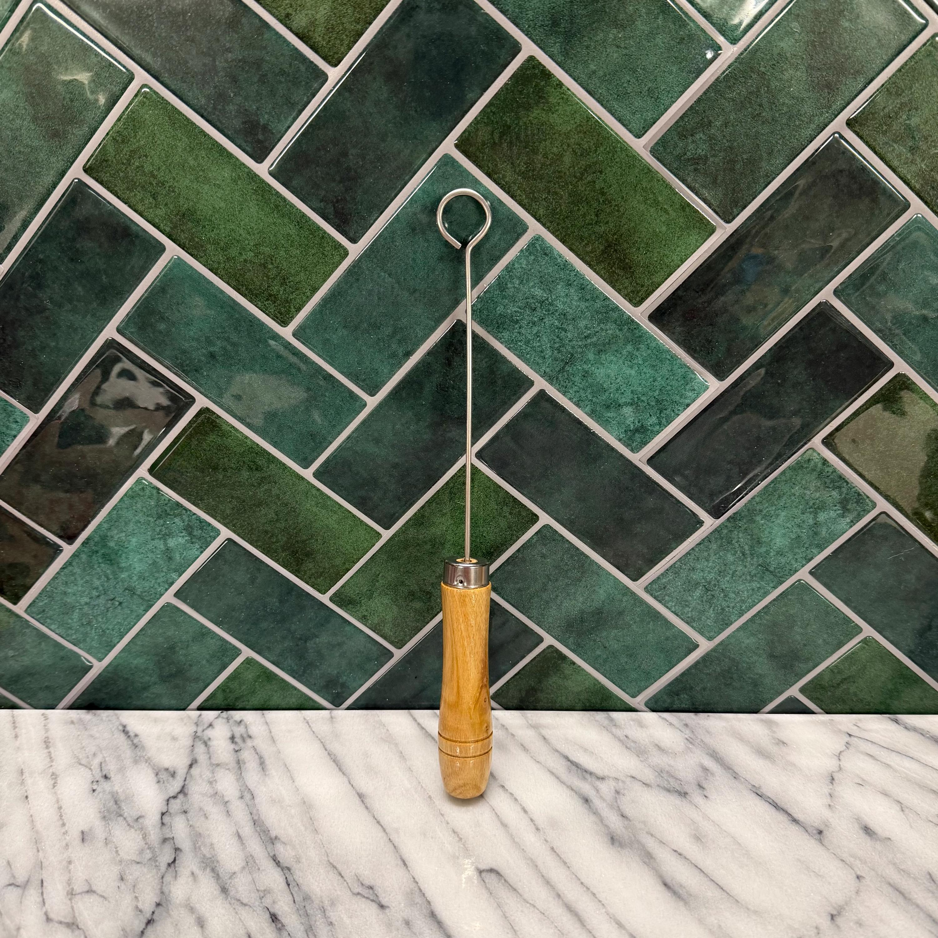 Handmade Dutch Sourdough Starter Whisk | Stirrer | Stirring Tool: Beech ...