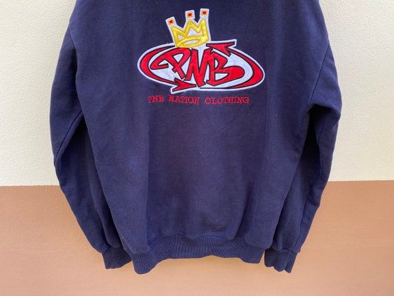 Vintage 00s PNB Nation Kingpin NYC brand Hip hop Rap … - Gem