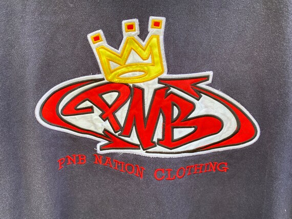 Vintage 00s PNB Nation Kingpin NYC brand Hip hop Rap … - Gem