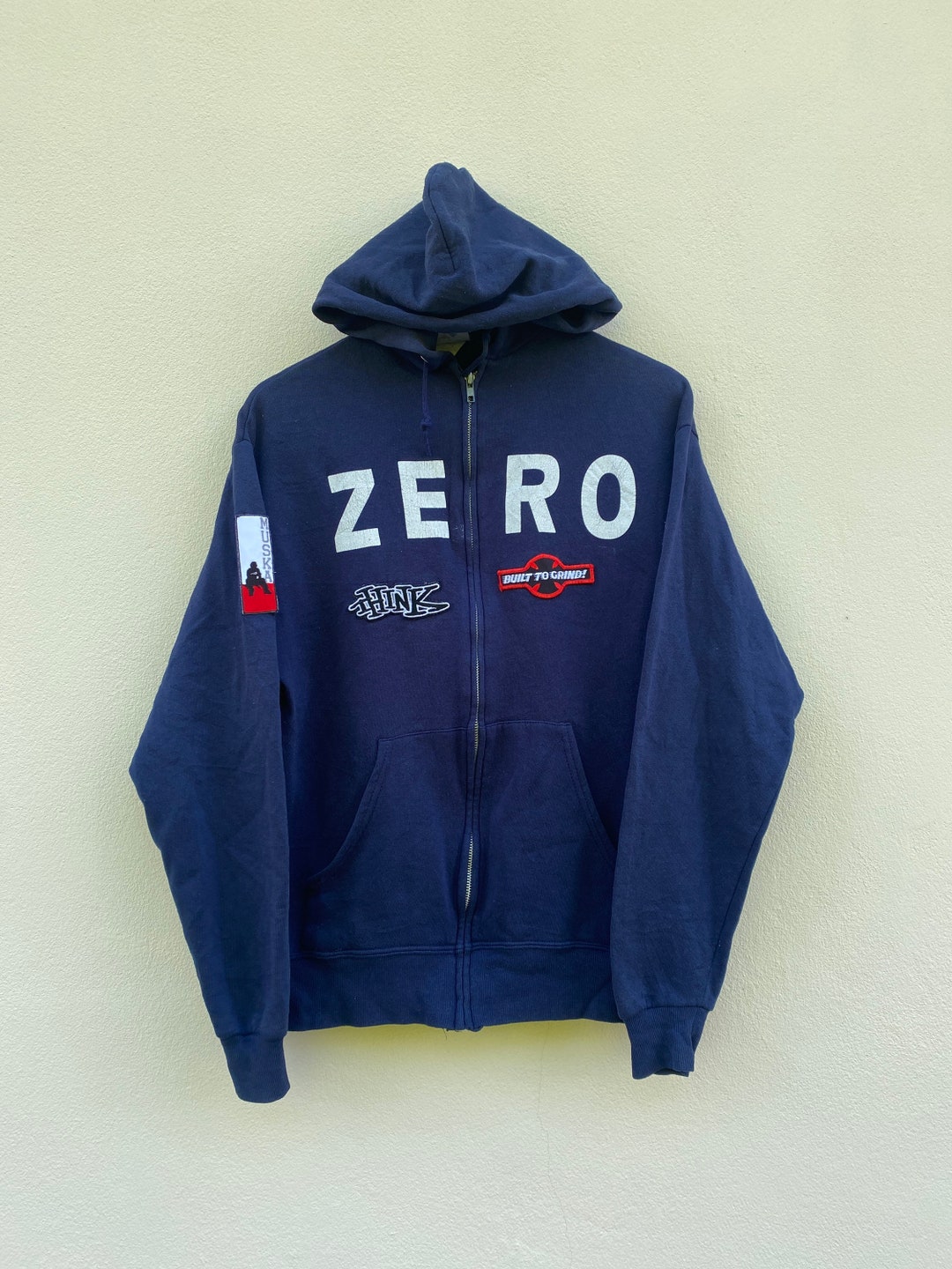 Vintage 90s ZERO THINK MUSKA Zero Skateboard Hoodie - Etsy