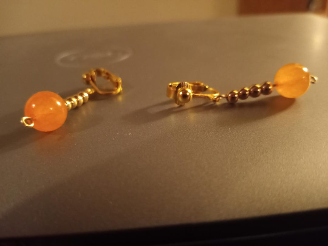 Dragon Ball Potara Fusion Earrings for Cosplay or Ritual Clip on for ...