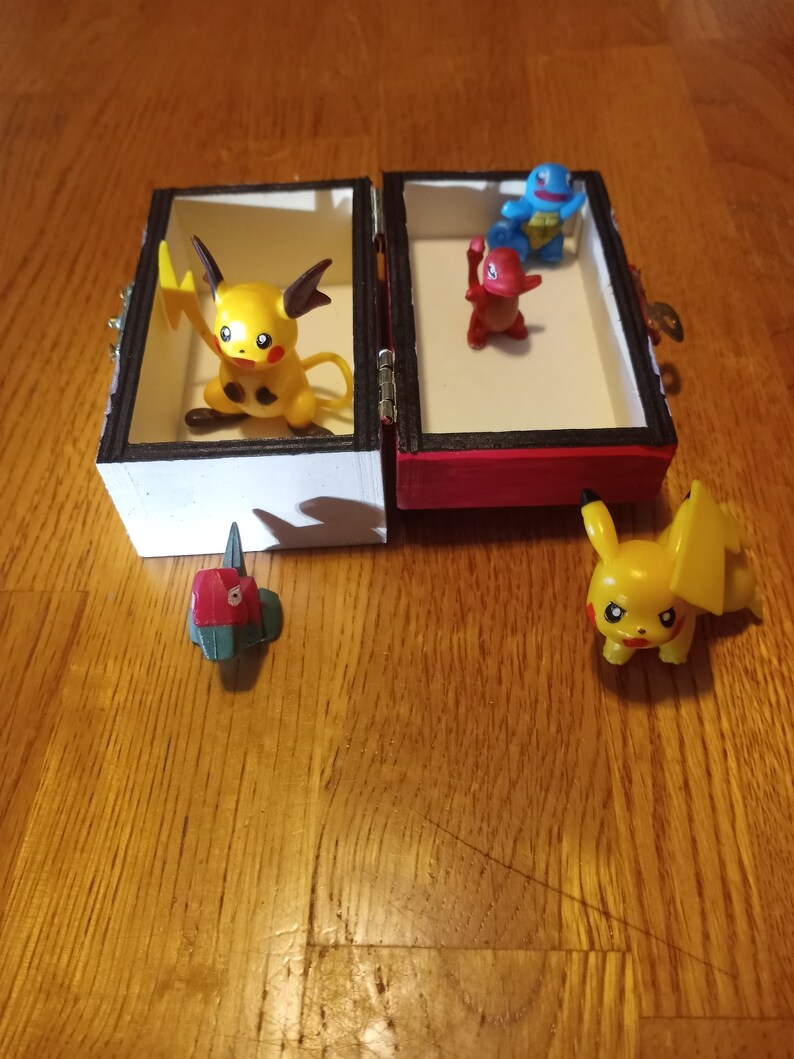 Pokémon-inspired Pokéball-styled Gift Boxes W/ Mini Figures - Etsy