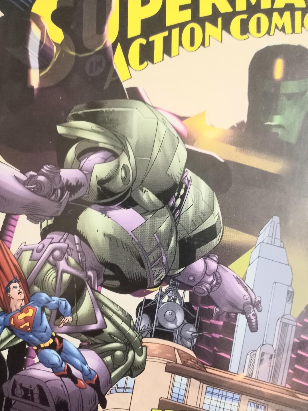 DC Superman Action Comics #763, Brainiac Vs Lex Luthor - Etsy
