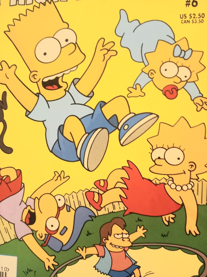 Bart Simpson's High Flyers #6 (bongo Comics) - Etsy