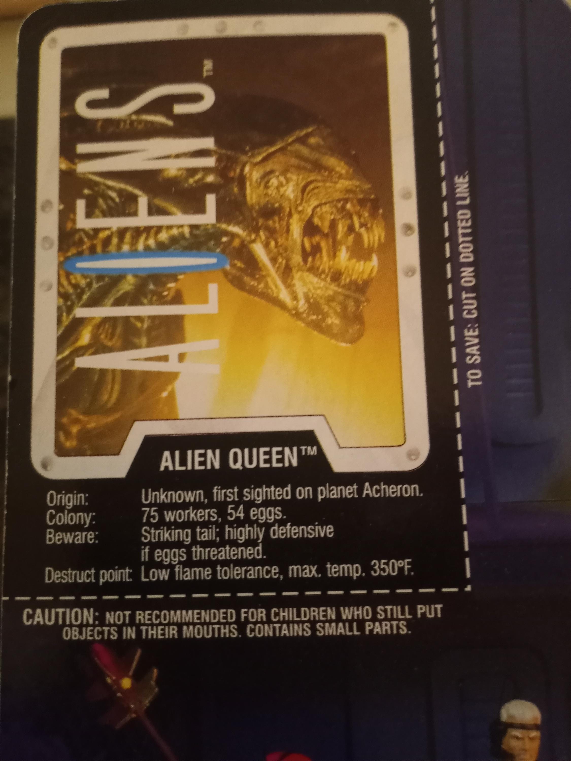 Kenner Aliens Xenomorph Queen W/ Chestburster MOSC Figures - Etsy
