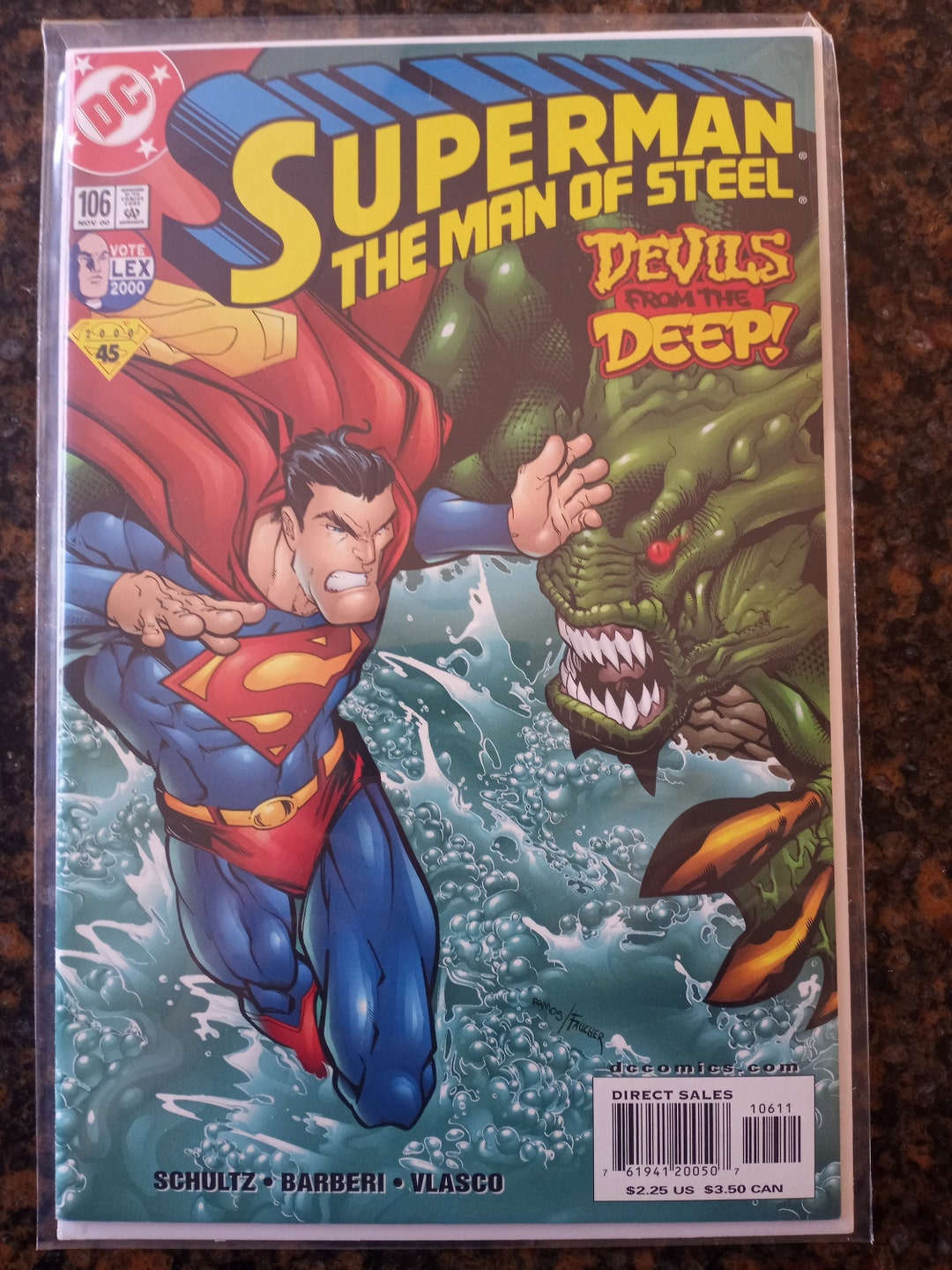 DC Superman the Man of Steel Issue 106 Devils From the Deep Excellent ...