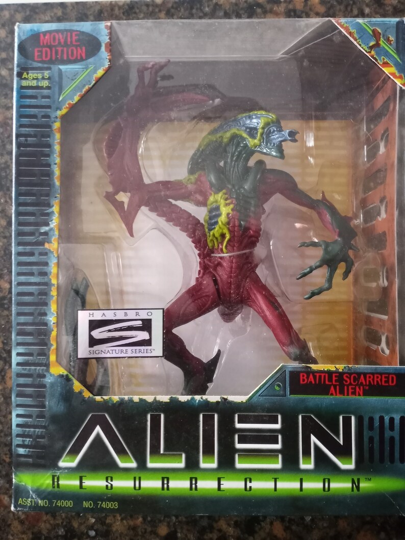 Alien Resurrection Hasbro Signature Series Battle-scarred Xenomorph ...
