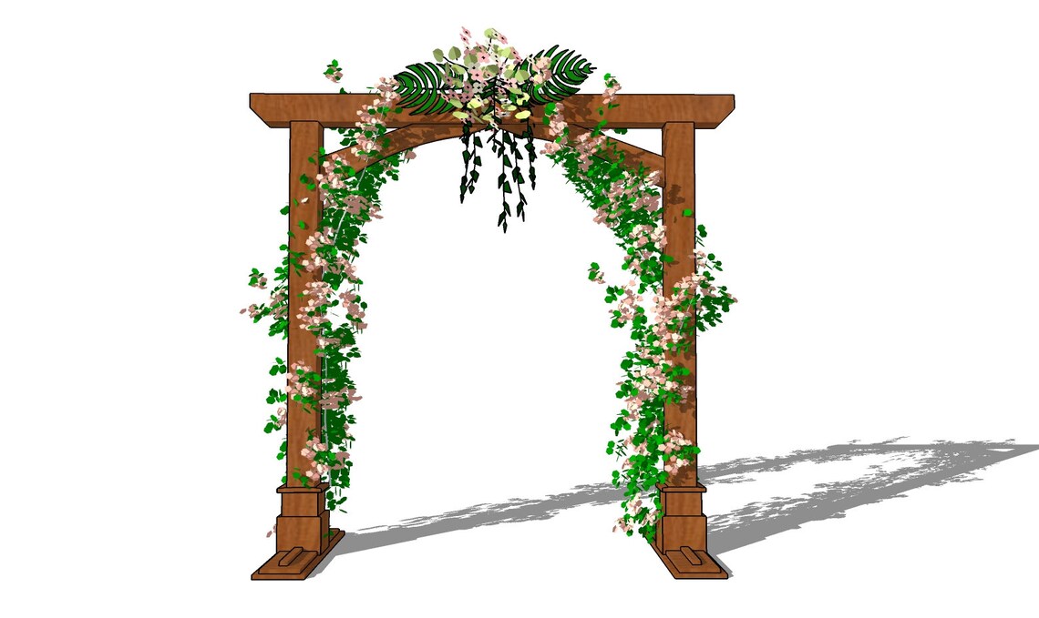 Free Standing Wedding Arch Plans - Etsy