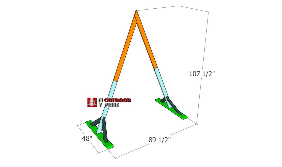 Portable Wedding Arch Plans - Triangle Bohem Wedding Arbor - Etsy