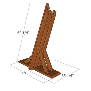 Portable Wedding Arch Plans Triangle Bohem Wedding Arbor - Etsy