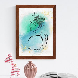 Self-love Abstract Poster,set of 3 Affirmation Poster,positive Self ...