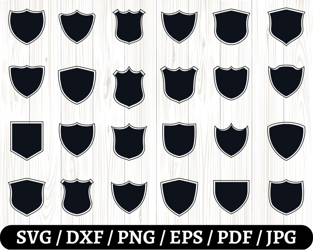Shield SVG Bundle Shield SVG File Shield Cut File Shield - Etsy Portugal