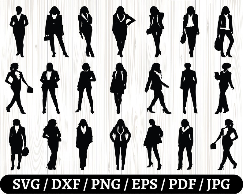 Business Woman SVG Filewoman Svg Png Files Business Woman - Etsy