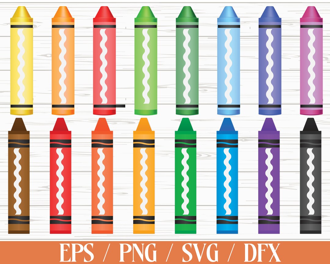 Crayon Monogram Svg Crayon Split Monogram Svg Teacher - Etsy