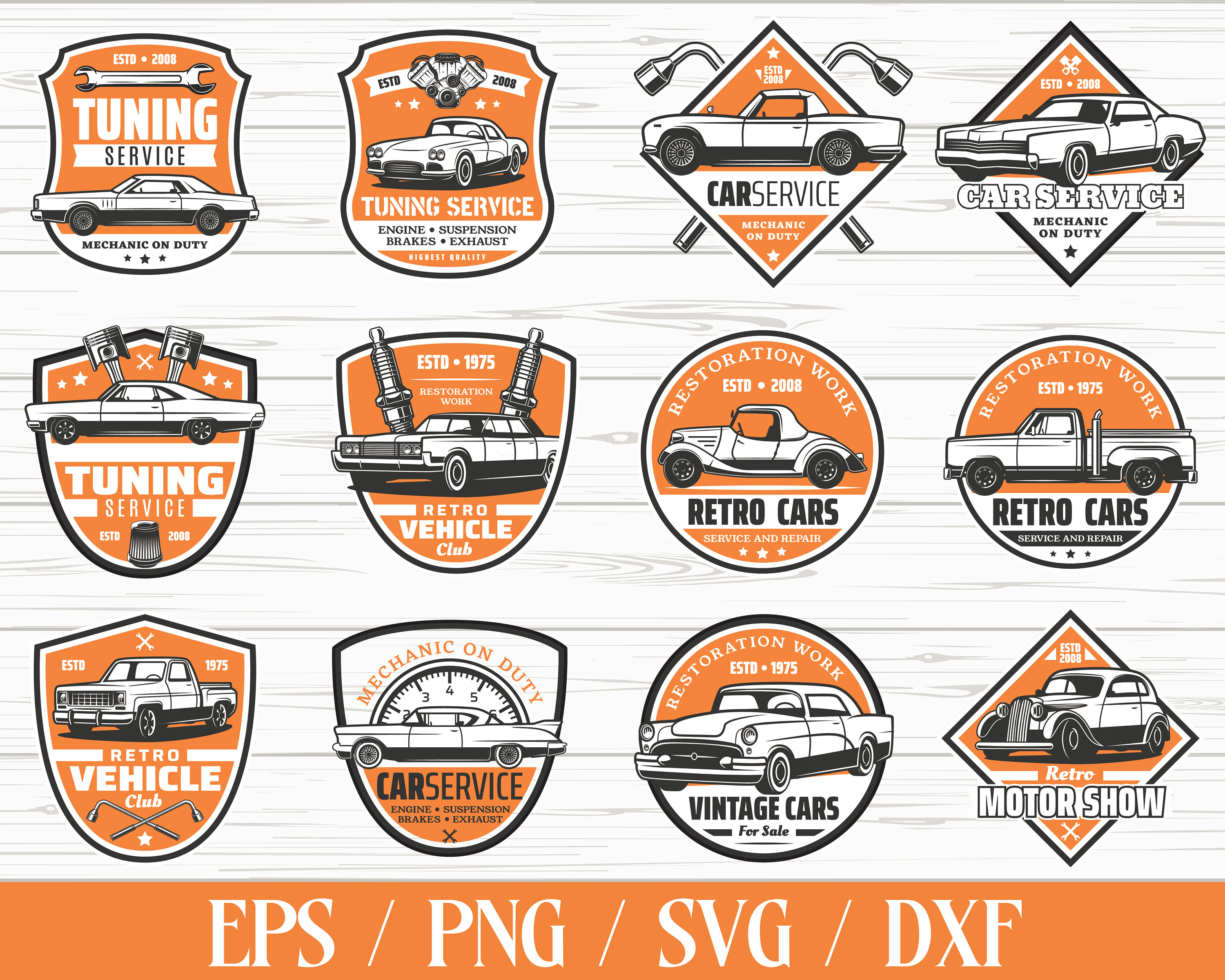 Car Club Logo Design