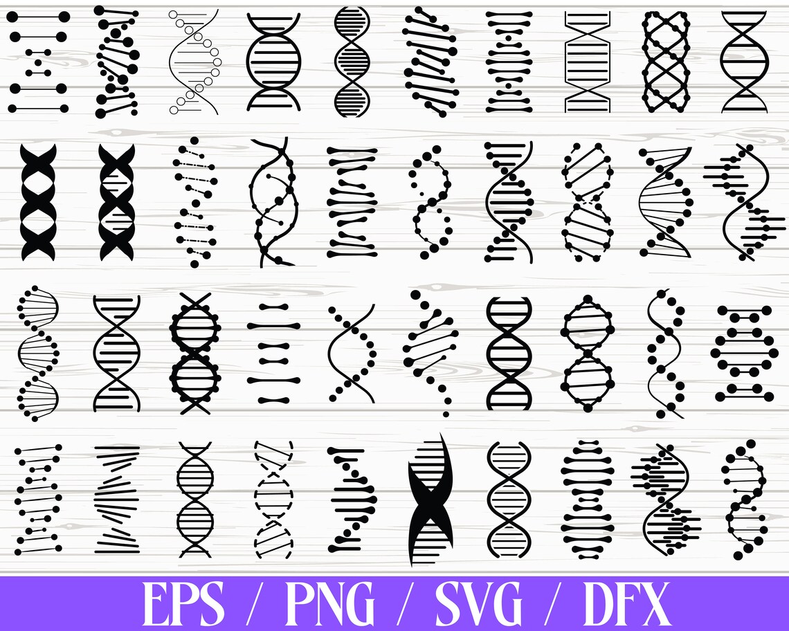 Science Svg 40 Dna Svg Molecule Svg Clone Svg Genetic Svg - Etsy