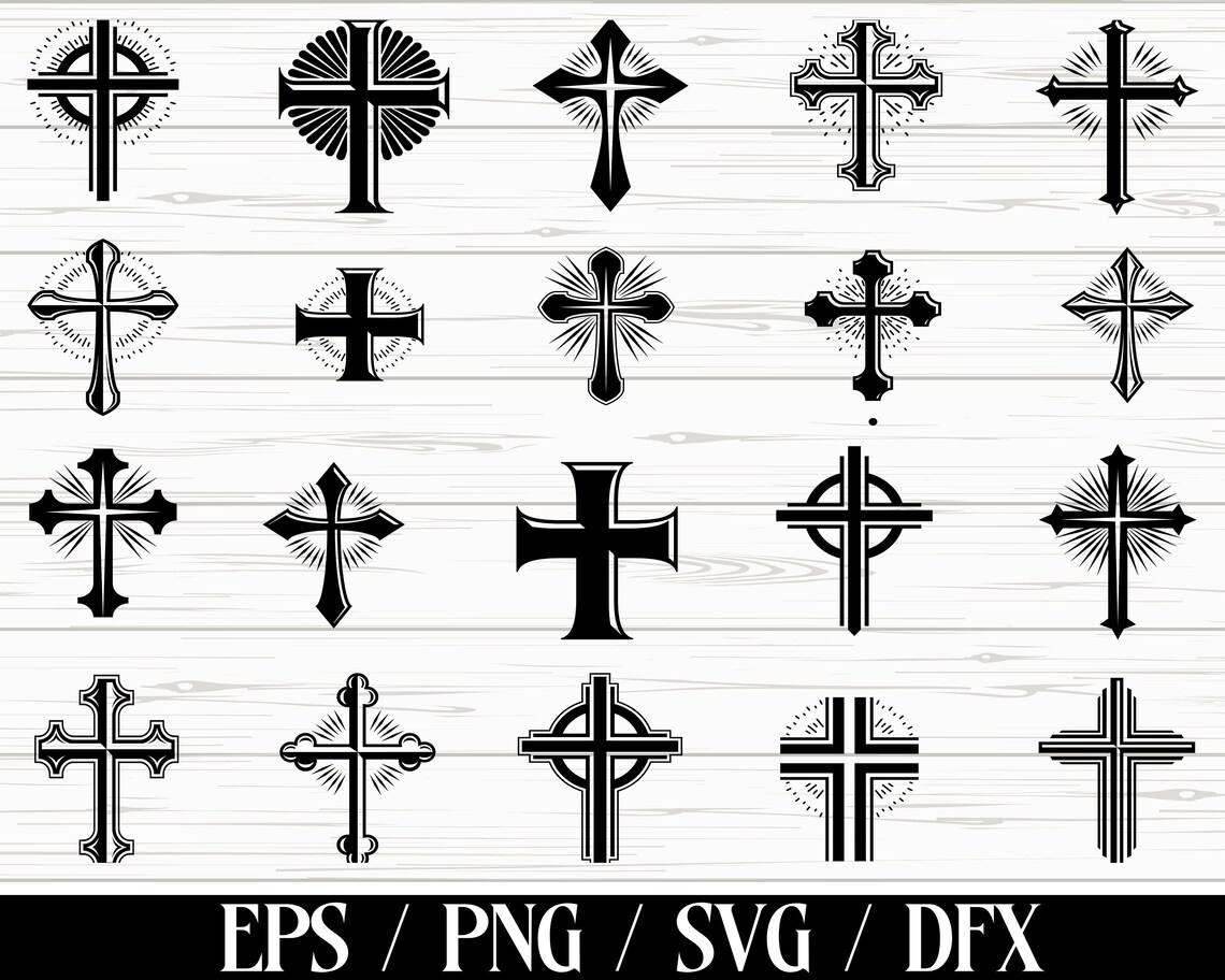 Cross SVG Cross Cricut Cross Svg File Cross Clipart - Etsy