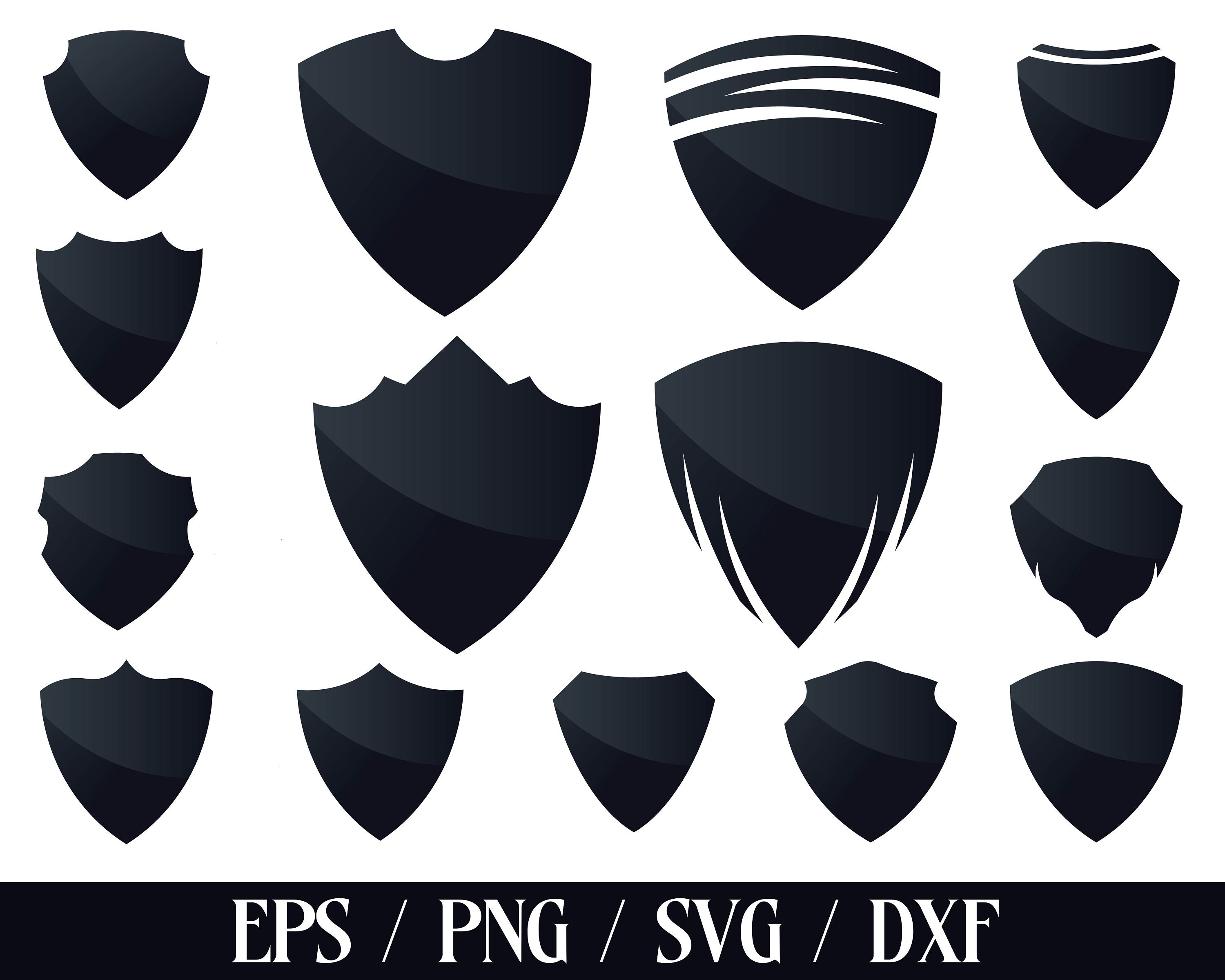 Soccer Shields Logo Shape