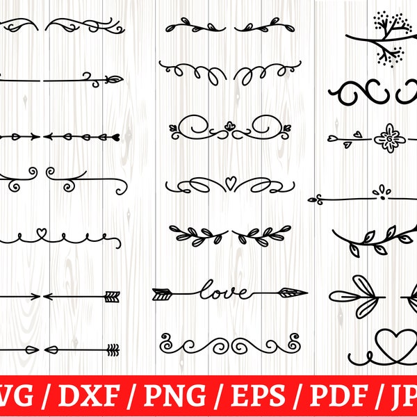 Clipart Dividers - Etsy