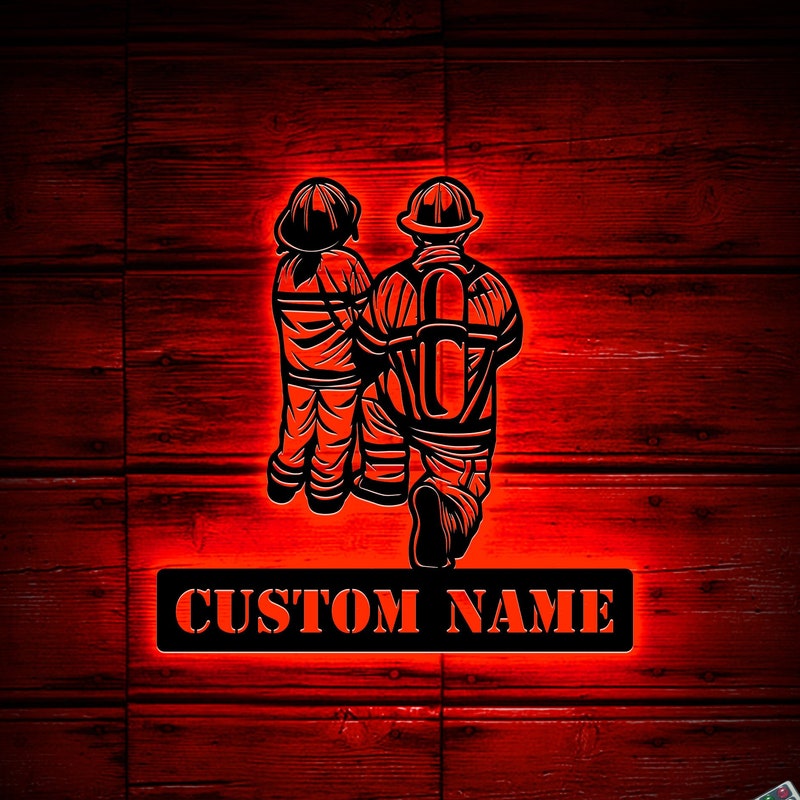 Firefighter Sign - Etsy