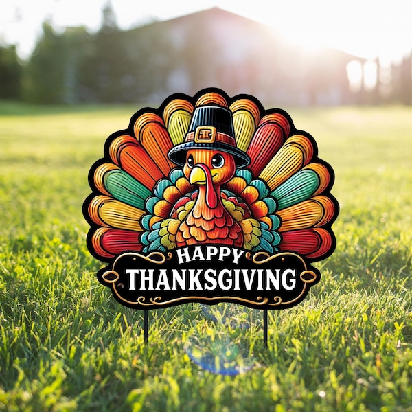 Metal Turkey Yard Art - Etsy