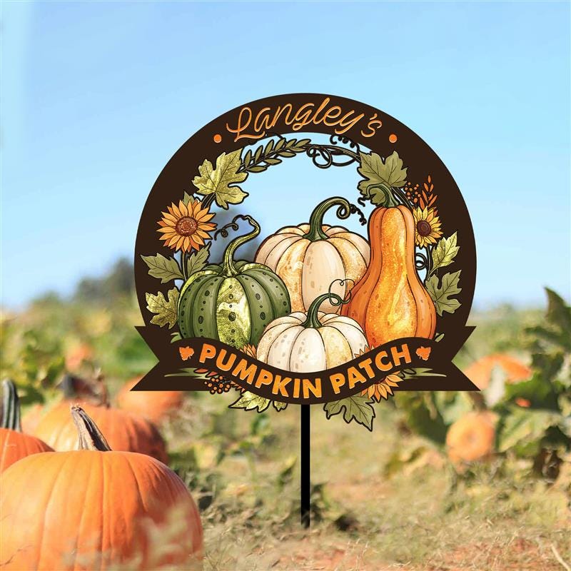 Pumpkin Patch Sign - Etsy