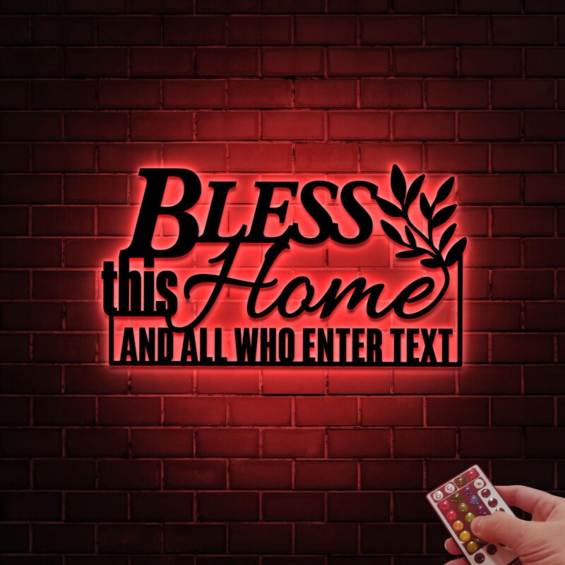 Bless This Home Sign - Etsy