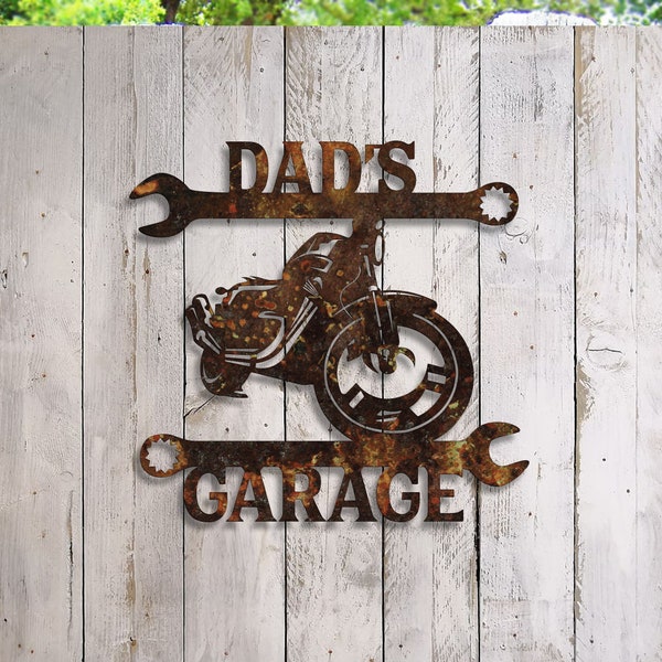 Rusty Garage Signs - Etsy