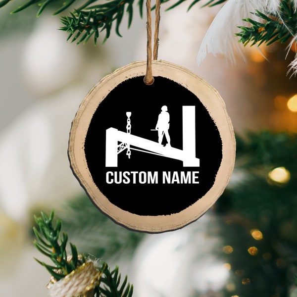 Ironworker Ornament - Etsy