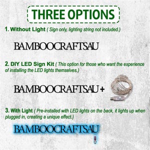 Personalized Guitar Metal Sign With LED Light, Silhouette Guitar Player ...