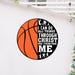 Christian Basketball Metal Sign LED Lights, Faith Cross Wall Art ...