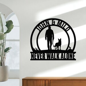 Custom German Shepherd Metal Sign With LED Lights, Dog Lover Gift - Etsy