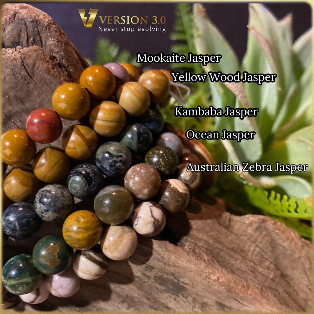 The Jasper Collection Australian Zebra, Yellow Wood, Mookaite, Ocean ...