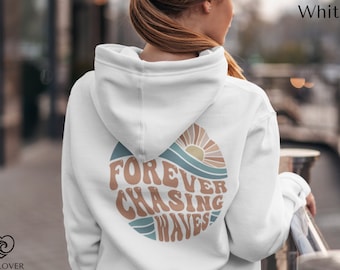 Ocean Waves Hoodie - Etsy