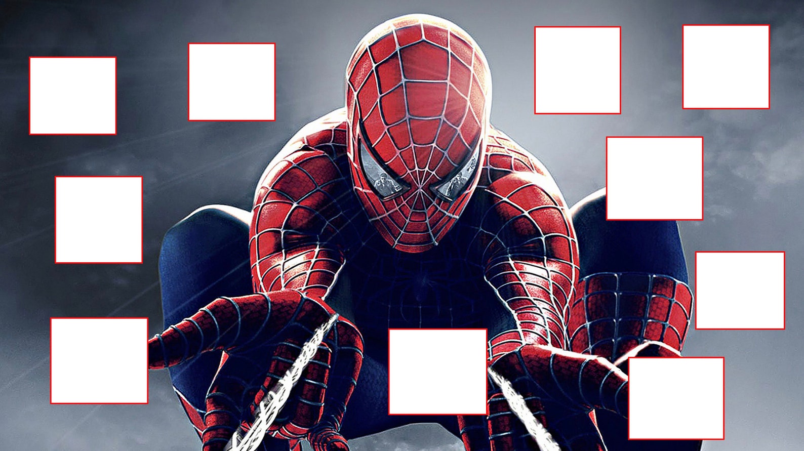 Spiderman Token Board - Download, Print, and Laminate! - Etsy