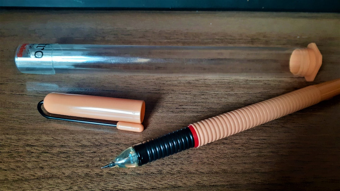 Rotring Vintage ALTRO Stylograph Pen - Orange Produced in 1988 Original ...