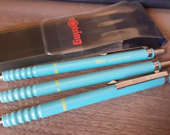 Rotring Vintage Tikky Double Push Metal Pencil – Red 0.5mm New Old ...