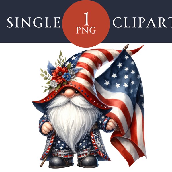 Patriotic Gnome - Etsy