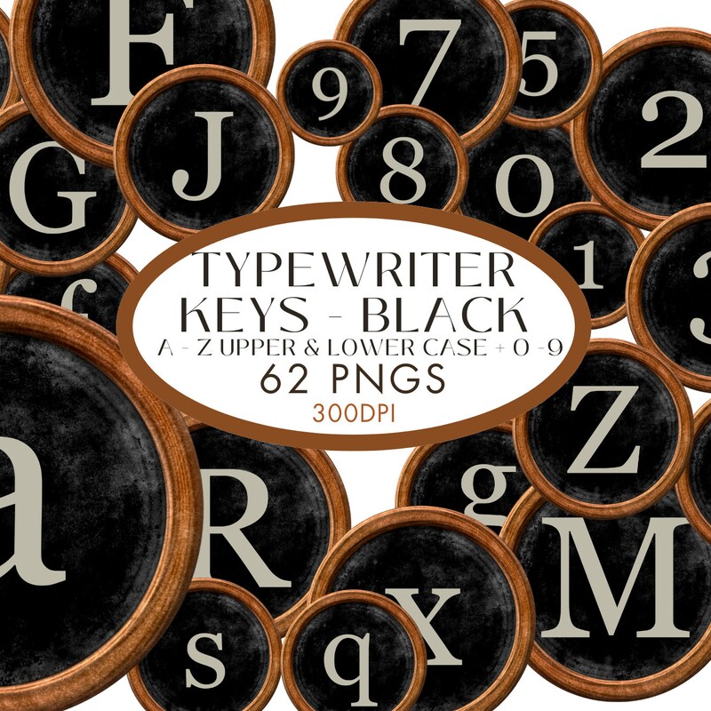 Old Typewriter Keys - Etsy UK