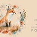 Spring Fox Watercolor Clipart PNG, Forest Animals Clipart, Nursery ...